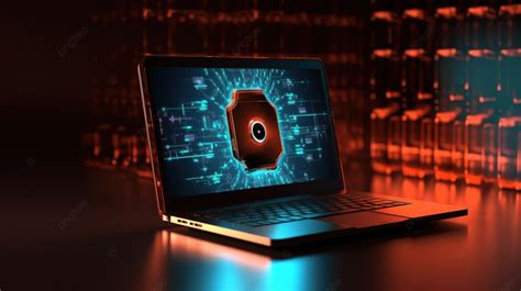 3d Rendered Concept Of Secure Computing Background Firewall Business