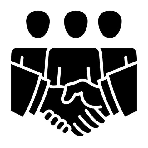 Premium Vector Teamwork Icon