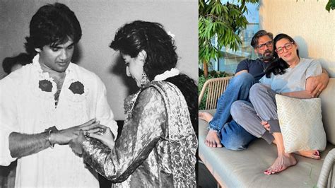 Suniel Shetty Completes 41 Years Of Marriage With Wife Mana Shetty You Will Forever My Always