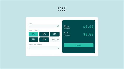 💰responsive Tip Calculator App Html Scss Javascript