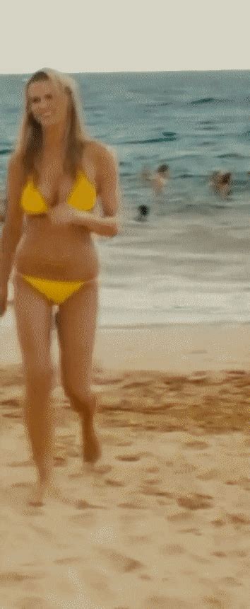 Brooklyn Decker Yellow Bikini 