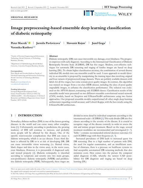 pdf image preprocessing‐based ensemble deep learning classification