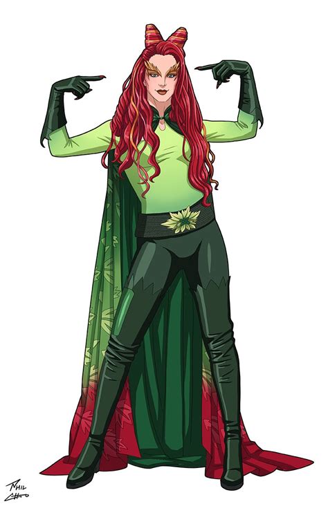 Clean Poison Ivy Superhero