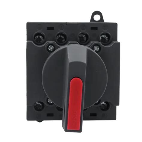 Top Quality 3p 4p Ac 400v 690v 63a 3 Phase Ac Isolator Switch Disconnect Switch Manufacture