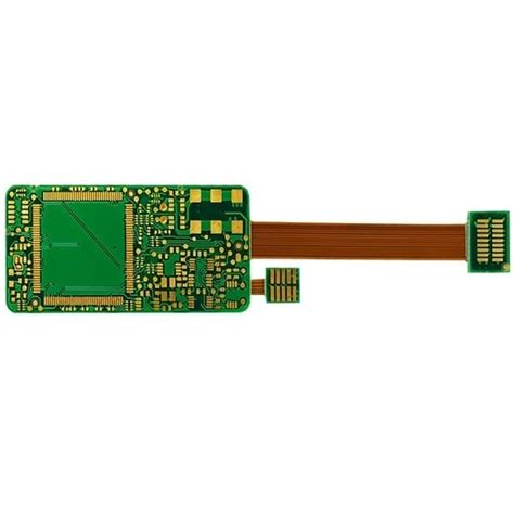 Durable Layers Rigid Flex PCB ENIG Mm Circuit Board Green