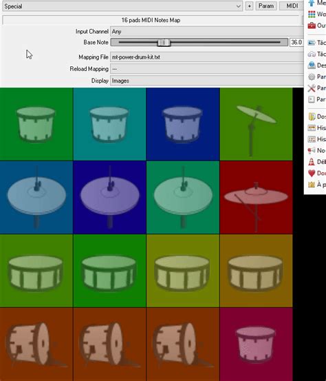 16 Midi Pads Notes Map Jsfx Realinks