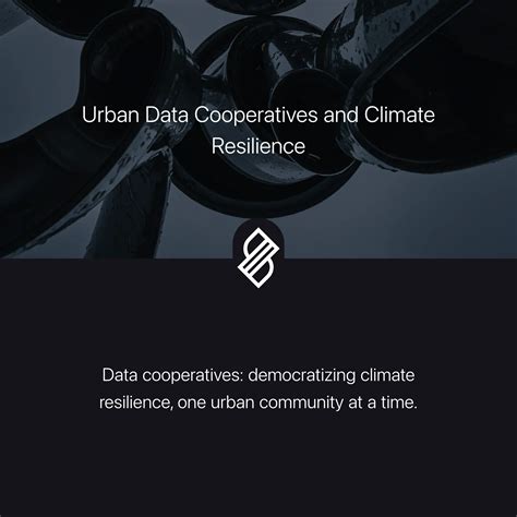 Urban Data Cooperatives And Climate Resilience → Scenario