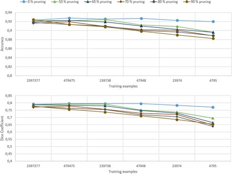 Test Accuracy And Dice Coefficient For Neural Network Dccn