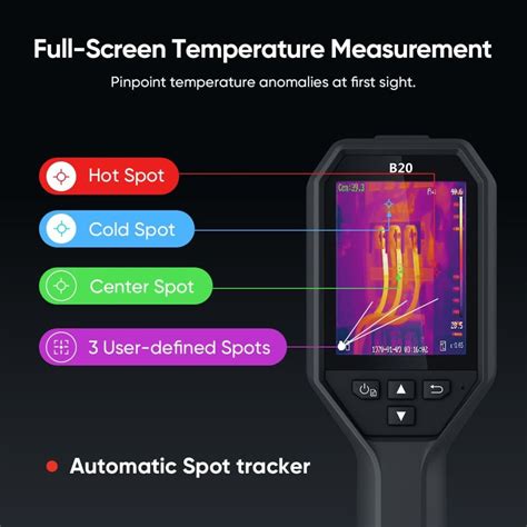 Câmera Termográfica Hikmicro B20 Alta Resolução E Conectividade Wi Fi