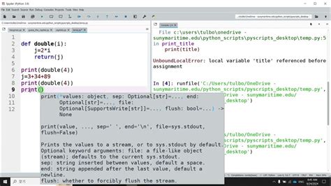 Python Programming Lecture 9 Local And Global Variables Intro To Oop