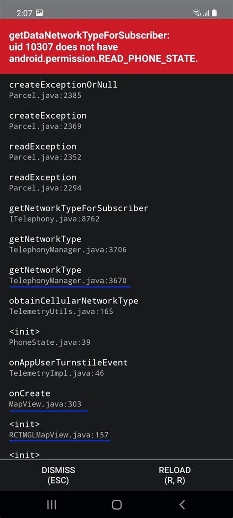 Android Crash When Opening A Screen With Map In Android 11 Issue 1286 Rnmapbox Maps GitHub