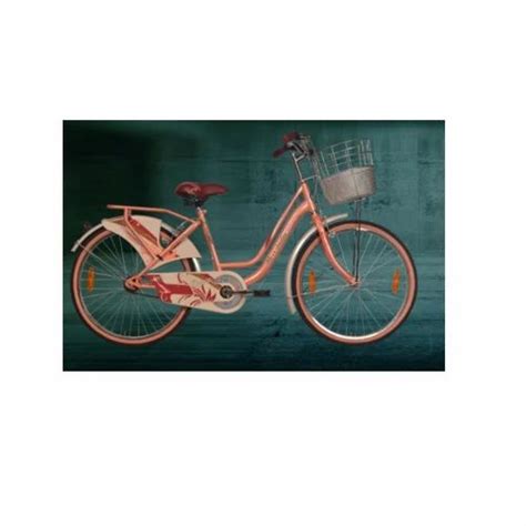 Hero Cycles Pink And Peach Hero Girls Miss India Reeva 24t Cycle Size