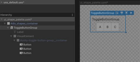 Togglebuttongroup Doesnt Support Column Direction Unity Engine