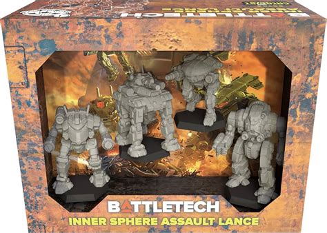 Battletech Inner Sphere Lance Packs Miniatures From Catalyst Games Lingster Games