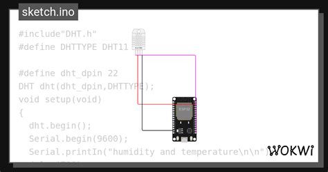 Dht11 Sensor Copy Wokwi Esp32 Stm32 Arduino Simulator