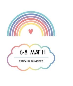 Rational Numbers Unit By Educationgirl19 TPT
