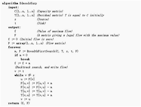 Python Edmondskarp 算法实现 Csdn博客