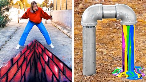 УДИВИТЕЛЬНЫЕ ИДЕИ СТРИТ АРТА ДЛЯ НАЧИНАЮЩИХ ХУДОЖНИКОВ Youtube