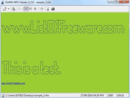 Best Free NFO Viewer Software