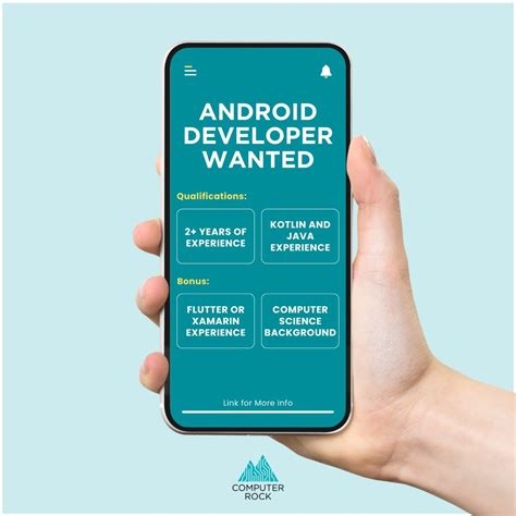 Computer Rock On Linkedin Androiddevelopment Android Jobopening