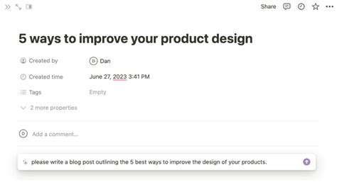 How To Use Notion Ai In 2025 Automated Writing