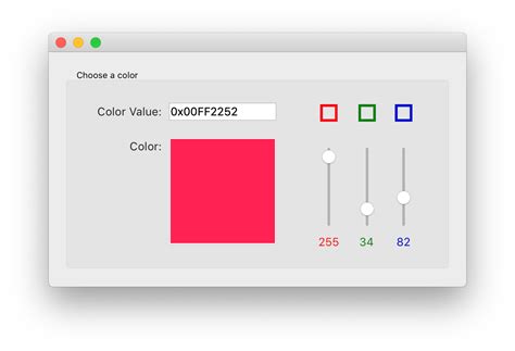object set rgb colors