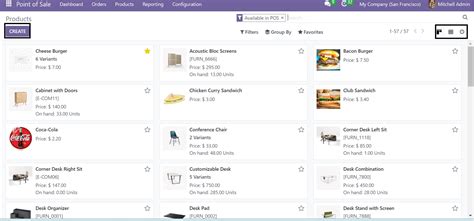 Products In Odoo 16 Pos App Odoo V16 Community Edition Book