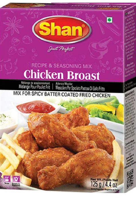 Shan Chicken Broast Recipe And Seasoning Mix 440 Oz 125g Serina