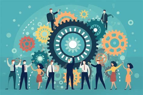 Premium Photo Business And Teamwork Concept Generative Ai