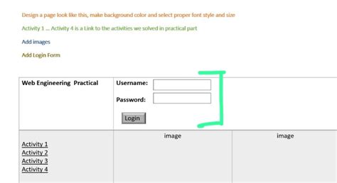 Solved Design A Page Look Like This Make Background Color Chegg