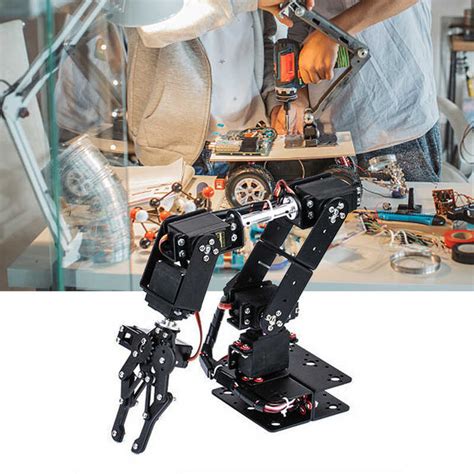 6Dof Robot Mechanical Arm Clamp Claw Kit DOF Manipulator ชนสวนหนยนตอตสา Shopee Thailand