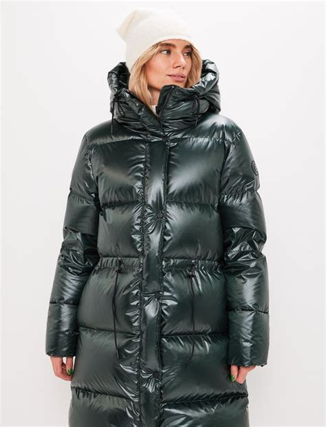 Verona W Down Coat Emerald Green Dunjackor Verona