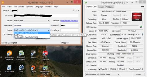 Miner Configuration Guiminer Not Detecting My Gpu Amd Radeon Hd