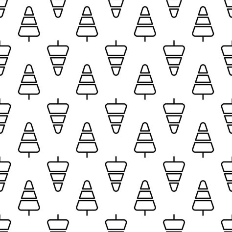 Pine Tree Seamless Pattern Background 34203470 Vector Art At Vecteezy