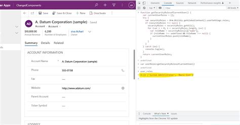 Get Current User Security Roles Using Javascript In Microsoft Dynamics Crm