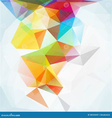 Abstract Polygon Triangle Background Stock Illustration Illustration Of Background Hipster