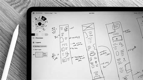 Sketching Wireframes For Web Design • Concepts App • Infinite Flexible Sketching