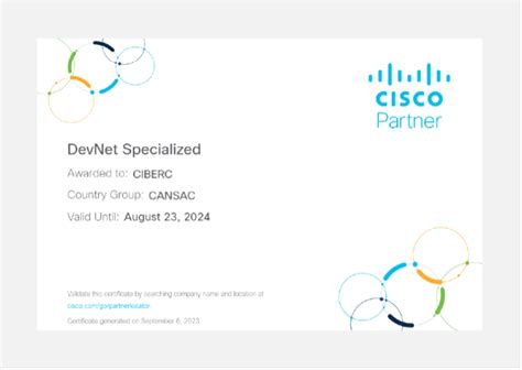 Ciberc Renews Cisco DEVNET Specialization In The CANSAC Region CiberC