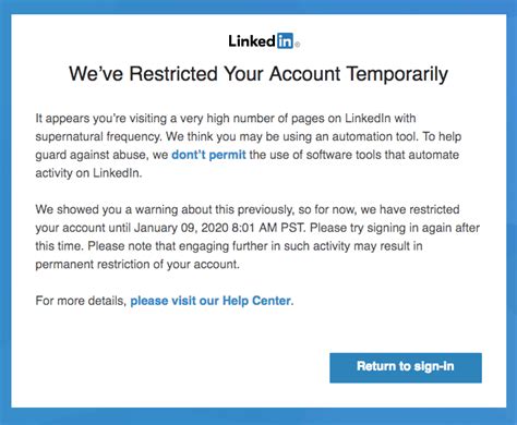 LinkedIn Account Restricted Here S Why And How To Fix It