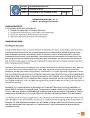 ECS Module GE RPH Pdf Module Period Syllabus Monitoring Sheet Preliminary Period SUBJECT