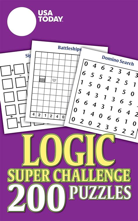 Logic Super Challenge 200 Puzzles Green Valley Book Fair
