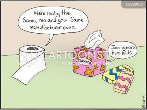 Tissue Cartoons And Comics Funny Pictures From Cartoonstock
