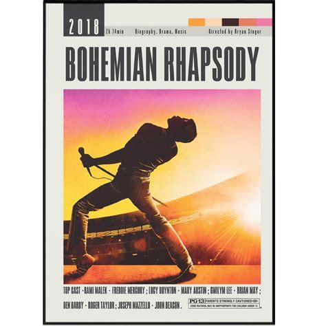 Bohemian Rhapsody Poster Bryan Singer Movies Posters 98types