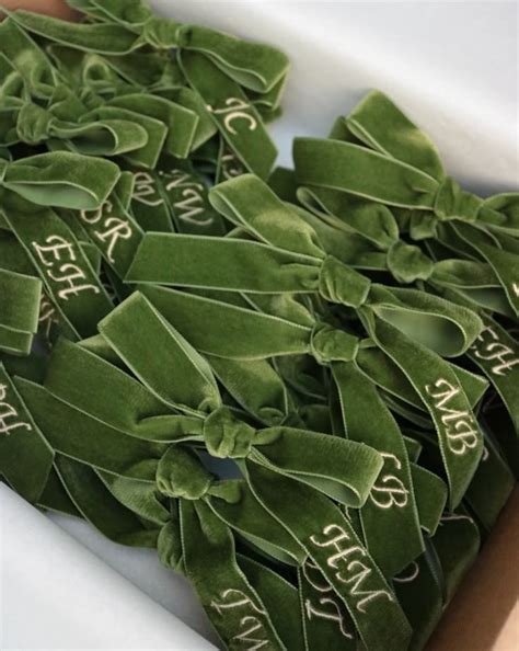 Emerald Monogram Bow Monogram Bow Monogram Embroidery Monogram