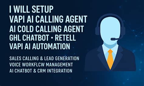 Setup Vapi Ai Calling Agent Ai Cold Calling Agent Ghl Chatbot Retell Vapi By Vapivoice Fiverr
