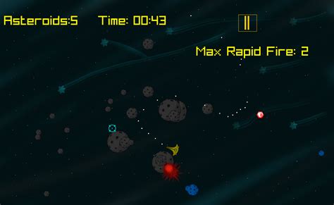 Simple Asteroids By Franco Vega
