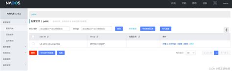 Springbootnacos使用springboot Nacos Dataid Csdn博客