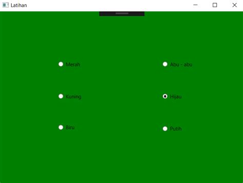 Membuat Radiobutton Dengan Xaml Pada Bahasa Pemrograman C Menggunakan