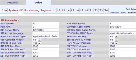 Session Initiation Protocol Sip Parameters Configuration On Spa8000 Cisco