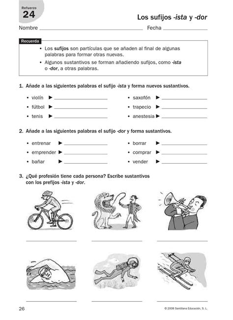 Refuerzo Lengua 6º Artofit